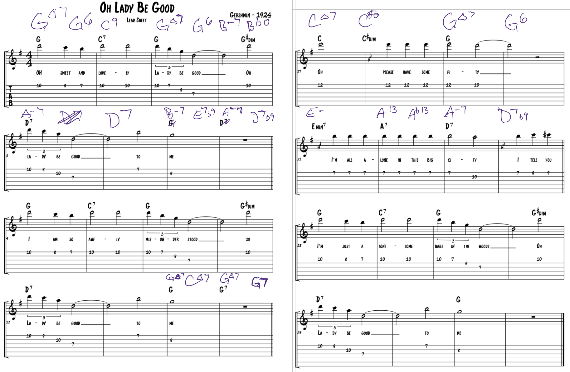 Songs - Jazz Standards